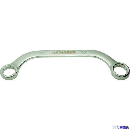 オレンジブック トラスコ中山　TRUSCOアストロプロダクツ オブストラクションレンチ 17×19MM 〔品番:2002000021540〕[ 注番:2541130]特長●ハーフムーン型のメガネレンチです。●ミッションやスターターなど、工具...