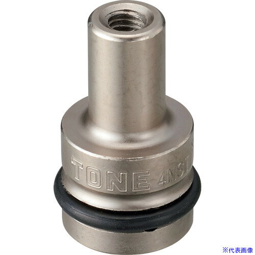 オレンジブック トラスコ中山　TRUSCOTONE スタッドボルトリムーバー インパクト用スタッドボルトセッター 差込角12.7mm ねじ寸法M10×1.25 〔品番:4NSTM101.25〕[ 注番:2542417]特長●ダブルナット不要...
