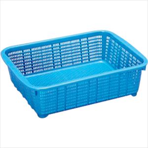 オレンジブック トラスコ中山　TRUSCOYAZAKI YAZAKI 茶わんかご 小 BK-80 ブルー 〔品番:BK80B〕[ 注番:2542857]特長●キッチン用品の収納だけでなく、学校、病院などで書類等の整理、保管など業務用としても...
