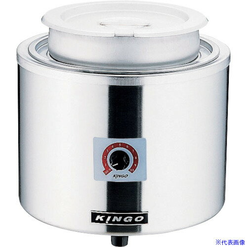 オレンジブック トラスコ中山　TRUSCOTKG KINGO 湯煎式電気スープジャー 7L D9001 〔品番:DSC2701〕[ 注番:2545759]特長●湯煎式なので料理をやさしく保温できます。仕様●高さ(mm)：315●電源(V)：...