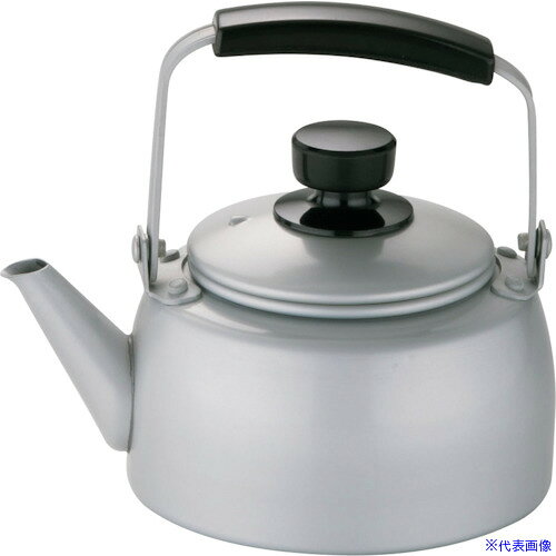 オレンジブック トラスコ中山　TRUSCOTKG アルマイト シルバーハイケットル 1L 〔品番:EKT6801〕[ 注番:2547302]特長●軽くて丈夫なアルマイト製です。仕様●外径×口径×高さ（mm）：147×93×110仕様2材質/...