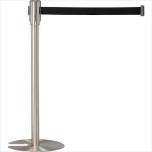 オレンジブック トラスコ中山　TRUSCOReelex ベルトパーテーションLong 〔品番:BPT503C〕[ 注番:2548771]特長●3.3mのロングストロークです。●4.3kg/本の軽量で持ち運びがし易いです。仕様●ベルト色：黒●...