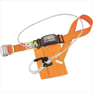 オレンジブック トラスコ中山　TRUSCOタイタン SNHロープ式胴ベルト イエロー 〔品番:SNHNYL〕[ 注番:2550891]特長仕様●最大使用可能質量(kg)：100●ベルト色：イエロー●フック口開き(mm)：50●サイズ：M仕様...