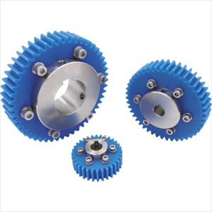 オレンジブック トラスコ中山　TRUSCOKHK SUKB組付平歯車PSUKB2.5-60J25 〔品番:PSUKB2.560J25〕[ 注番:2553048]特長●ナイロン製の歯車にステンレスのボスを固定しており、確実な締結が可能です。用...