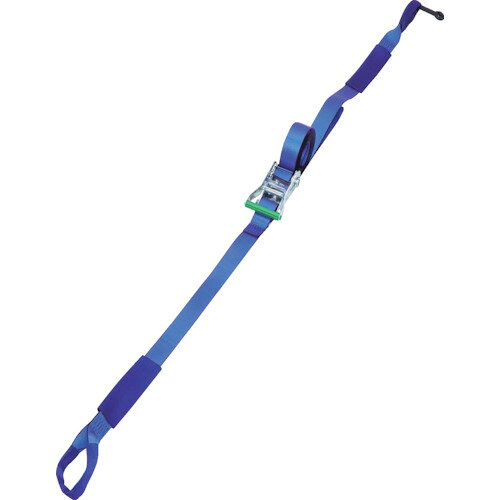 オレンジブック トラスコ中山　TRUSCOTRUSCO ベルト荷締機(JIS規格品)50MM幅 764KG アイタイプ 〔品番:LBY5035〕[ 注番:2553766]特長●ラチェット式により簡単な操作で確実な荷締め作業ができるベルトです...
