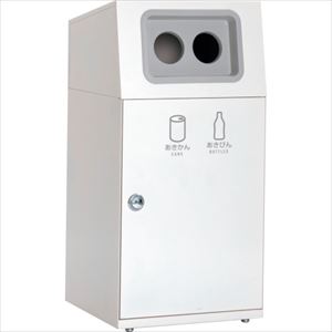 オレンジブック トラスコ中山　TRUSCOテラモト ニートST 2分別(かん・びん) 〔品番:DS1660197〕[ 注番:2557650]特長●豊富なサイズバリエーションで分別回収に対応する汎用性が高いスチール製ゴミ箱です。●屋外でも雨の...