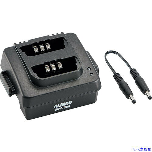 オレンジブック トラスコ中山　TRUSCOALINCO ツイン充電スタンド 〔品番:EDC320R〕[ 注番:2562121]特長仕様●品名：ツイン充電スタンド●適合機種：DJPHM20●製造国：中国●幅(mm)：115●奥行(mm)：75...