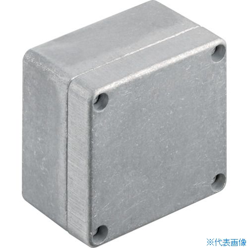 オレンジブック トラスコ中山　TRUSCOワイドミュラー IP66/67/68 防水用中継用アルミボックス(70 × 70 × 90) 〔品番:0342000000〕[ 注番:2567087]特長●高い保護等級、最適なガスケット構造により保...