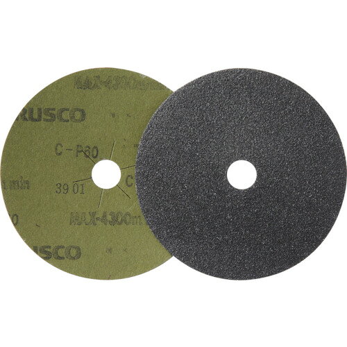 オレンジブック トラスコ中山　TRUSCOTRUSCO ディスクペーパー 5型 Φ125X15.9 #60 (10枚入) 〔品番:TG560〕[ 注番:2567130]特長●バルカナイズドファイバー基板を使用し、耐熱性に優れたディスク研磨材...
