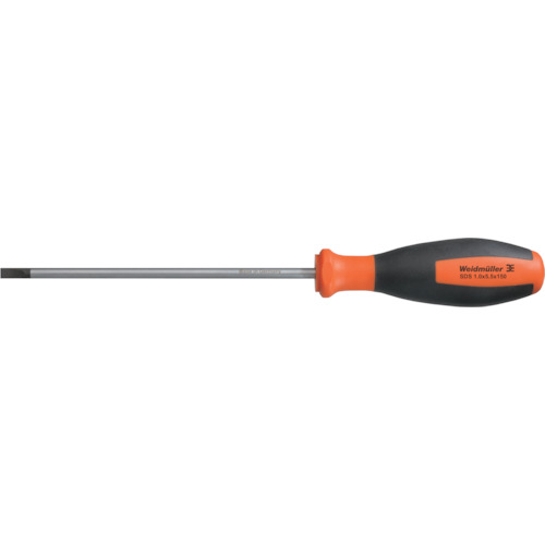 オレンジブック トラスコ中山　TRUSCOワイドミュラー マイナスドライバー SDS 1.0X5.5X150 〔品番:2749380000〕[ 注番:2567685]特長●標準的なストレートタイプのドライバーです。●握りやすく、疲れにくい独...
