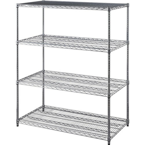 オレンジブック トラスコ中山　TRUSCOIRIS 106495 メタルラック［［R下］］ 高耐荷重棚板セット品 MRー1215DJK シルバー 〔品番:MR1215DJK〕[ 注番:2574753]特長●棚板1枚あたり300kgのメタルラ...