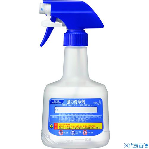 オレンジブック トラスコ中山　TRUSCOKao 業務用強力洗浄剤 つめかえスプレー容器 ロック付 〔品番:506061〕[ 注番:2578754]特長●パワークリーナーに使用できる、強力洗浄剤用のつめかえスプレー容器の、トリガーロック付き...