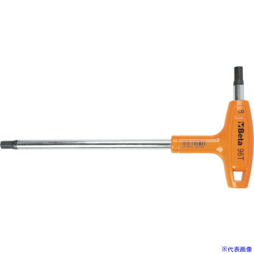オレンジブック トラスコ中山　TRUSCOBeta T形ハンドルヘキサゴンレンチ 96T 6.0 221×103mm 〔品番:000960941〕[ 注番:2580760]特長●T形ハンドルの六角棒レンチです。●人間工学に基づいたグリップは...