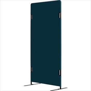 オレンジブック トラスコ中山　TRUSCOTOKIO フリージョイントパネル 横幅750mm×奥行き22mm×高さ1500mm ダークブルー(布・両足付き) 〔品番:PT20F1575FB5211LEG2〕[ 注番:2613868]特長●簡...