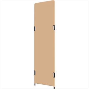 オレンジブック トラスコ中山　TRUSCOTOKIO フリージョイントパネル 横幅600mm×奥行き22mm×高さ1800mm ベージュ(布・本体のみ) 〔品番:PT20F1860FB5202〕[ 注番:2613908]特長●簡単に連結可能...
