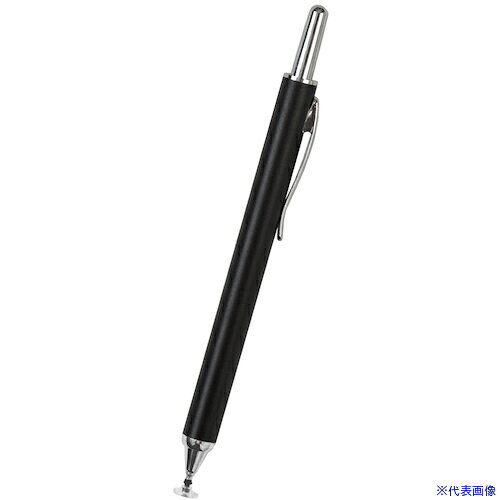 オレンジブック トラスコ中山　TRUSCOOwltech 透明なディスク型ペン先を瞬時に使えるノック式タッチペン 〔品番:OWLTPSE04BK〕[ 注番:2615222]特長●透明なディスク型ペン先を瞬時に使えるノック式タッチペンです。仕...