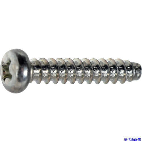 オレンジブック トラスコ中山　TRUSCOTRUSCO ナベ頭タッピングねじ 2種B1 三価白 M3×14 830本入 ヘキサゴンパック 〔品番:S0270314〕[ 注番:2624684]特長●1種よりもピッチが細かく、先端が少し絞ってい...