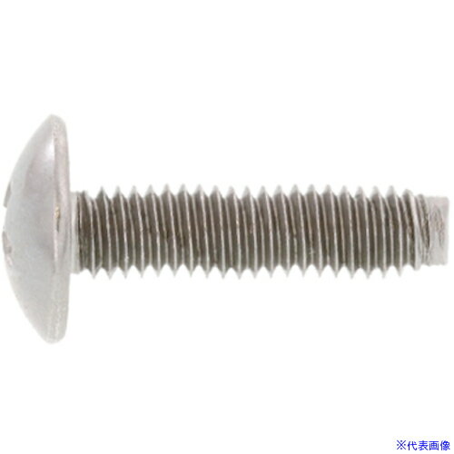 オレンジブック トラスコ中山　TRUSCOSUNCO BK SUS410 サンロック(トラス 4×16 (1000本入) 〔品番:300350030040016008〕[ 注番:2633500]特長仕様●表面処理：BK(SUS黒染め)●径×...