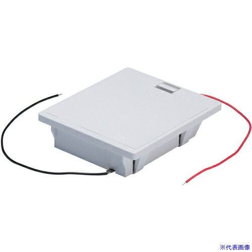 オレンジブック トラスコ中山　TRUSCOタカチ リード線付埋込電池ボックス 〔品番:LDN3W〕[ 注番:2669964]特長●ワンタッチで取付けできる電池ボックスです。●本体の左右に、ビス止め用のM3皿穴が2ヶ所ついていますので、ビス止...