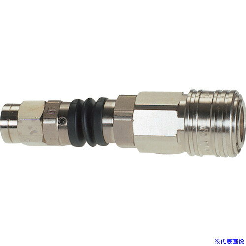 オレンジブック トラスコ中山　TRUSCOチヨダ 金属カップリング(ナットタイプ) フリーアングルソケット 6.5mm CHS 〔品番:3FAS6.5HCHS〕[ 注番:2675998]特長●自在に方向を変えられ、ツールなど手元作業に最適で...