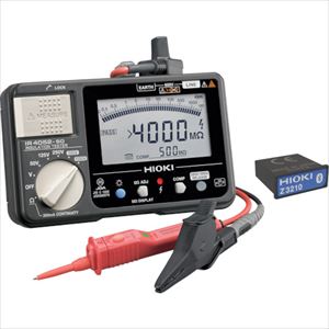 オレンジブック トラスコ中山　TRUSCOHIOKI 絶縁抵抗計ワイヤレスセット IR4052−91 〔品番:IR405291〕[ 注番:2686172]特長●絶縁抵抗計IR4052-51とワイヤレスアダプタZ3210のセット品です。●ワイ...