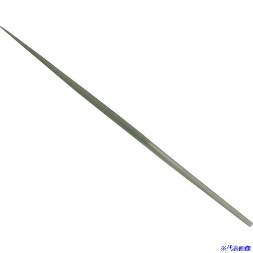 オレンジブック トラスコ中山　TRUSCOツボサン ライン丸ヤスリ 0.8mm 〔品番:LMA0856〕[ 注番:2686211]特長●細い針のような形状のヤスリで、小さい丸穴などの研削に最適です。用途●精密細工加工用に。仕様●仕上がりタイ...