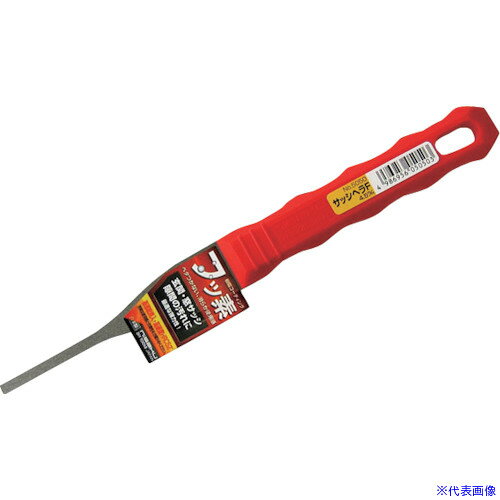 オレンジブック トラスコ中山　TRUSCO仁作 サッシヘラF4.5mm 〔品番:5050〕[ 注番:2688429]特長●サッシなどの細い部分にピタッとはまります。用途●玄関・窓サッシのすき間の汚れ、ゴミ落としに。●フッ素樹脂がベタつきを防...