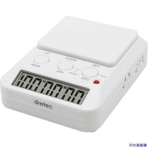 オレンジブック トラスコ中山　TRUSCOdretec タイムアップ2 ホワイト 〔品番:T580WT〕[ 注番:2709888]特長●卓上で使いやすいタイマーです。●押しやすい大きな「START/STOP」ボタン付きです。●カウントダウン...