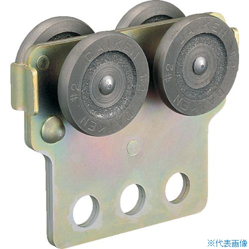 オレンジブック トラスコ中山　TRUSCODAIKEN 2号マテハン用ツール複車 〔品番:24WHTU〕[ 注番:2753073]特長●胴と胴が当たる設計となっているので、車と車が当たって傷つくことがありません。●車と車がふれないので、動か...