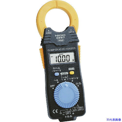 オレンジブック トラスコ中山　TRUSCOHIOKI AC/DCクランプメータ 3287 〔品番:3287〕[ 注番:2753286]特長●軽量、小型のAC/DCクランプメータです。●基本波成分に近い指示値の平均値整流型です。●UPS非常バ...