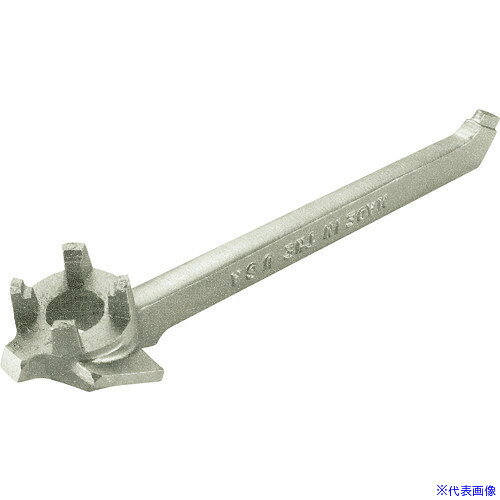 オレンジブック トラスコ中山　TRUSCOAmpco ドラム缶レンチ 〔品番:AMCW56〕[ 注番:2804646]特長●石油化学工場、精油所、製錬所、船舶、ガス工場、ペイント工場、化学工場など、火花を嫌う場所で使用します。●固く締め付け...