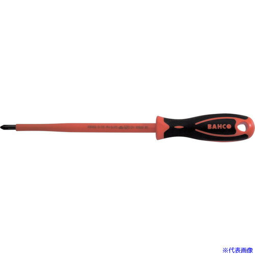 オレンジブック トラスコ中山　TRUSCOBAHCO エコノミータイプ絶縁ドライバー +0 軸長100mm 〔品番:815VDE0100〕[ 注番:2810611]特長●1000V絶縁仕様です。●欧州規格EN60900適合品です。●軸部は全...