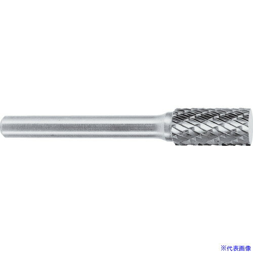 オレンジブック トラスコ中山　TRUSCOスーパー スーパー超硬バー ロー付タイプ 円筒型(シングルカット)刃径:6.3mm 刃長:12.7mm 軸径:3.0mm 〔品番:SB1B01S〕[ 注番:2817900]特長●独自開発の刃形状によ...