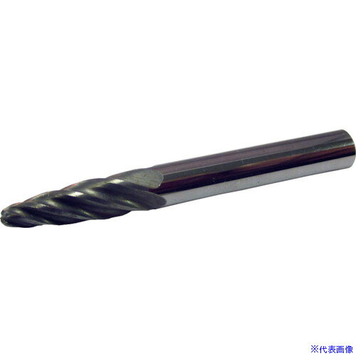 オレンジブック トラスコ中山　TRUSCOスーパー スーパー超硬バー アルミカット オール超硬タイプ シャンク径6mm 砲弾型 刃径:6.0 〔品番:SB3C01SA〕[ 注番:2818248]特長●独自開発の刃形状により、高速回転使用時に...