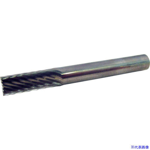 オレンジブック トラスコ中山　TRUSCOスーパー スーパー超硬バー シャンク径6mm(円筒エンド刃型)シングルカット(刃径6.0) 〔品番:SB1C04ES〕[ 注番:2818299]特長●独自開発の刃形状により、高速回転使用時にバーが不...