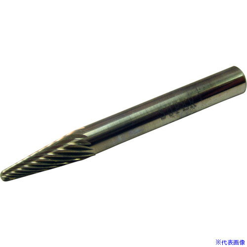 オレンジブック トラスコ中山　TRUSCOスーパー スーパー超硬バー シャンク径6mm(テーパー型)シングルカット(刃径:6.0) 〔品番:SB7C01S〕[ 注番:2818914]特長●独自開発の刃形状により、高速回転使用時にバーが不用意...