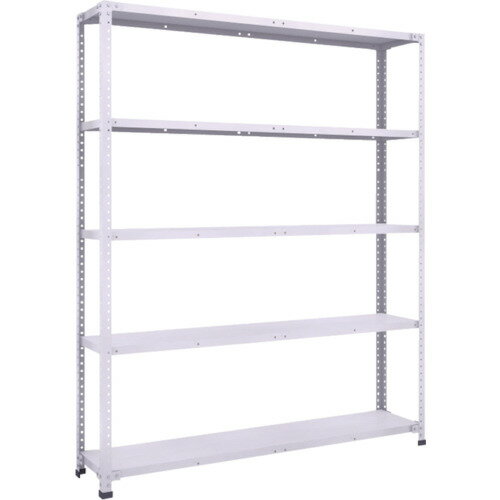 オレンジブック トラスコ中山　TRUSCOTRUSCO 軽量150型中棚ボルトレス棚 W1500XD300XH1800 5段 〔品番:TLA65K15〕[ 注番:2832798]特長●中棚は全て棚受けに棚板を置くだけの段替え簡単構造（中棚ボ...