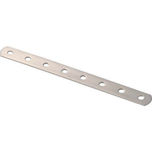 オレンジブック トラスコ中山　TRUSCOTRUSCO ジョイント金具19型フラット ステンレス 長さ200 穴数8 〔品番:TK19F8S〕[ 注番:2840901]特長●手軽で多彩な組み合わせができる部材です。●生活用品の連結金具として...