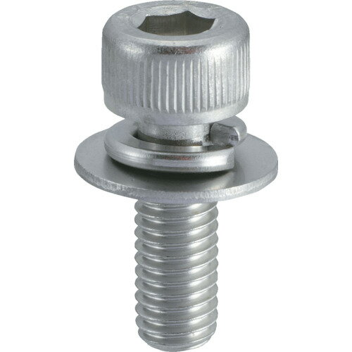 オレンジブック トラスコ中山　TRUSCOTRUSCO 座金組込六角穴付ボルト P＝3 ステンレス M5×10 14本入 (座金組込みキャップボルト ばね座金+JISワッシャー付き) 〔品番:B0780510〕[ 注番:2859149]特長...