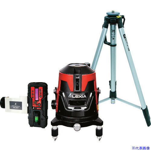 オレンジブック トラスコ中山　TRUSCOシンワ レーザーロボ LEXIA 21P レッド 受光器・三脚セット 〔品番:70942〕[ 注番:2866294]特長●床から15mmの位置で横ライン照射ができます。●光の強さを3段階で切り替えで...