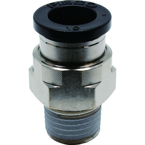 オレンジブック トラスコ中山　TRUSCOPISCO チューブフィッティング ストレート 適合外径10mm 接続口径R1/4 〔品番:PC1002〕[ 注番:2909634]特長●機種により取付け後、チューブの取出角度が変えられます。●条件...