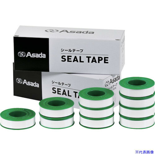 オレンジブック トラスコ中山　TRUSCOAsada シールテープ13mm×15m (10巻入) 〔品番:R50356〕[ 注番:2925168]特長●-100〜230℃まで使用可能で、耐寒・耐熱性に優れます。●ねじ込み・取り外しが容易です...