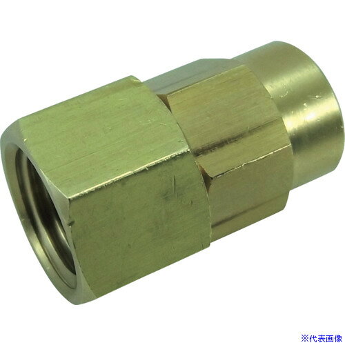 オレンジブック トラスコ中山　TRUSCOチヨダ ホースソケット 8mm・G1/4 〔品番:H5G2F〕[ 注番:2937352]特長●袋ナットによる締め込み式です。仕様●接続口径D：G1/4●使用流体：空気・水●タイプ：ホースソケット●六...