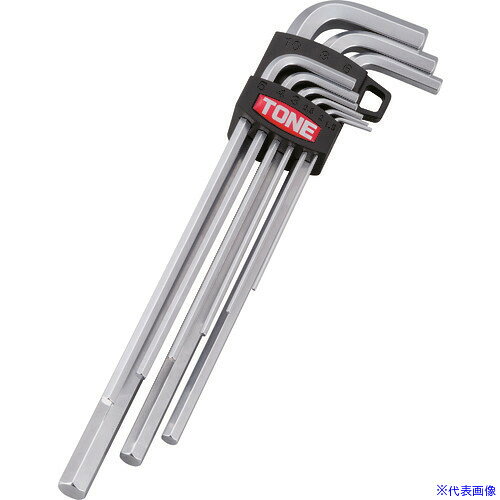 オレンジブック トラスコ中山　TRUSCOTONE マスターツールロング六角棒L形レンチセット 9pcs 〔品番:AL900〕[ 注番:2940795]特長●高トルク、耐久力、耐摩耗性を高める特殊合金鋼を採用しました。●9本セットです。仕様...