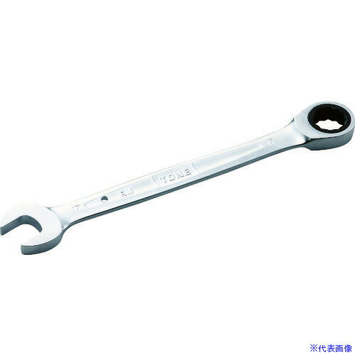 オレンジブック トラスコ中山　TRUSCOTONE ラチェットめがねレンチ 17mm 〔品番:RM17〕[ 注番:2944162]特長●ストレート形状により本体が薄いため、深く奥まった狭い箇所での作業に威力を発揮します。●安全ロープ取り付け...