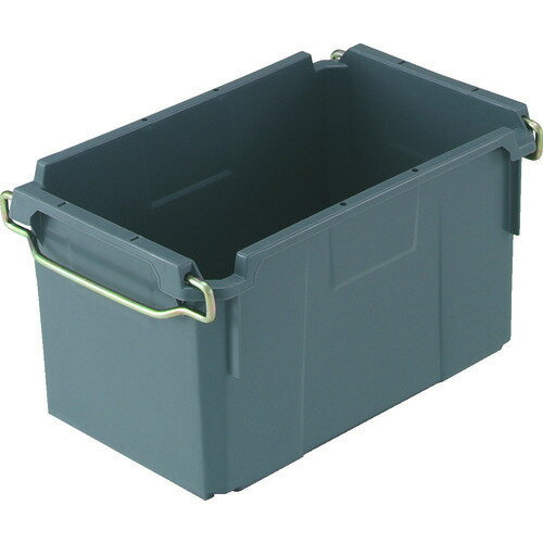 オレンジブック トラスコ中山　TRUSCOTRUSCO ネスティングコンテナ 18.6L グレー 〔品番:TK23GY〕[ 注番:2997720]特長●金具を内側へ折り込むと、中に物を入れたまま積み重ねられます。●スタッキング・ネスティング...