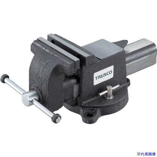 オレンジブック トラスコ中山　TRUSCOTRUSCO 回転台付アンビルバイス 80mm 〔品番:VRS080N〕[ 注番:3010571]特長●本体は炭素鋼鋳鋼製なので丈夫で長持ちです。●回転台付で平行360°回転するのであらゆる角度で作...