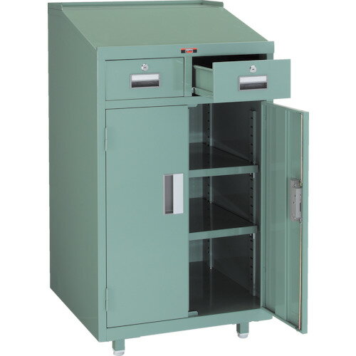 オレンジブック トラスコ中山　TRUSCOTRUSCO ワークデスク 600X600XH1100 〔品番:TY2510〕[ 注番:3012441]特長●現場立デスクとして幅広く使用されています。●立ちながらの作業がしやすいよう、デスク面を傾...