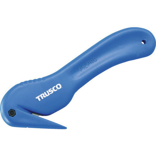 オレンジブック トラスコ中山　TRUSCOTRUSCO カートンカッター 〔品番:TSD259B〕[ 注番:3012719]特長●ストレッチフィルムやPPバンドを引っ掛けやすく、切断作業が簡単にできます。●カッターが手に触れないので安全です...