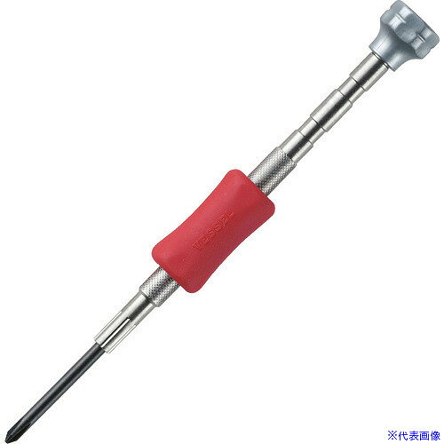 オレンジブック トラスコ中山　TRUSCOVESSEL 精密ドライバーTD51 +00×24 〔品番:TD5100〕[ 注番:3028933]特長●クッショングリップはハンドルを自在にスライドできるので、使いやすいお好みの位置に移動できます...